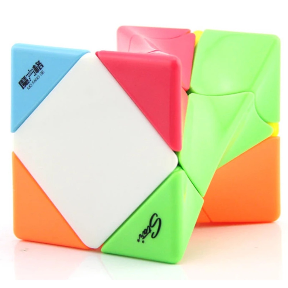 Cub QiYi Twisty Skewb - Stickerless - lajuganera.cat